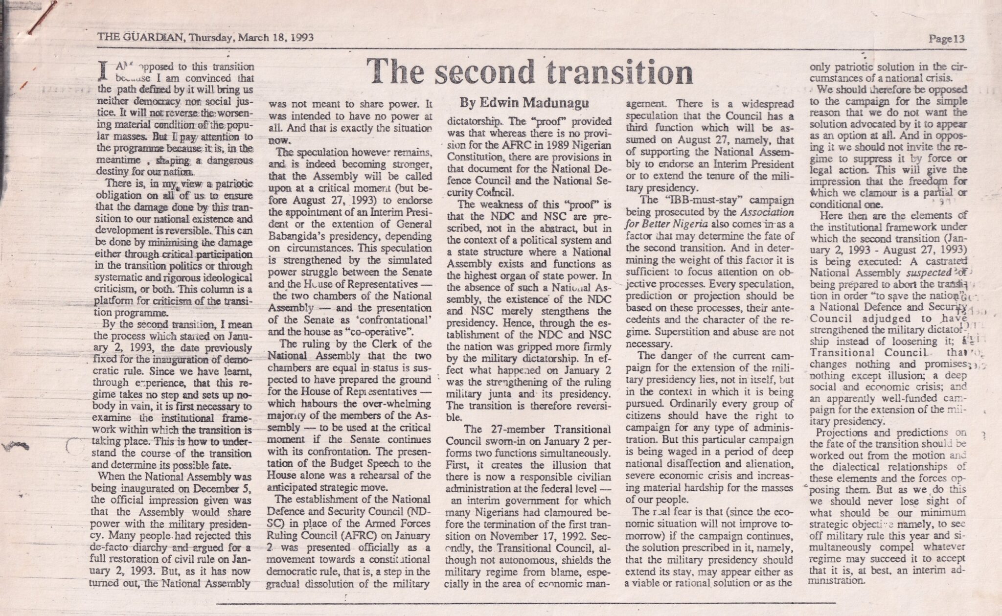 The second transition – Socialist Library and Archives